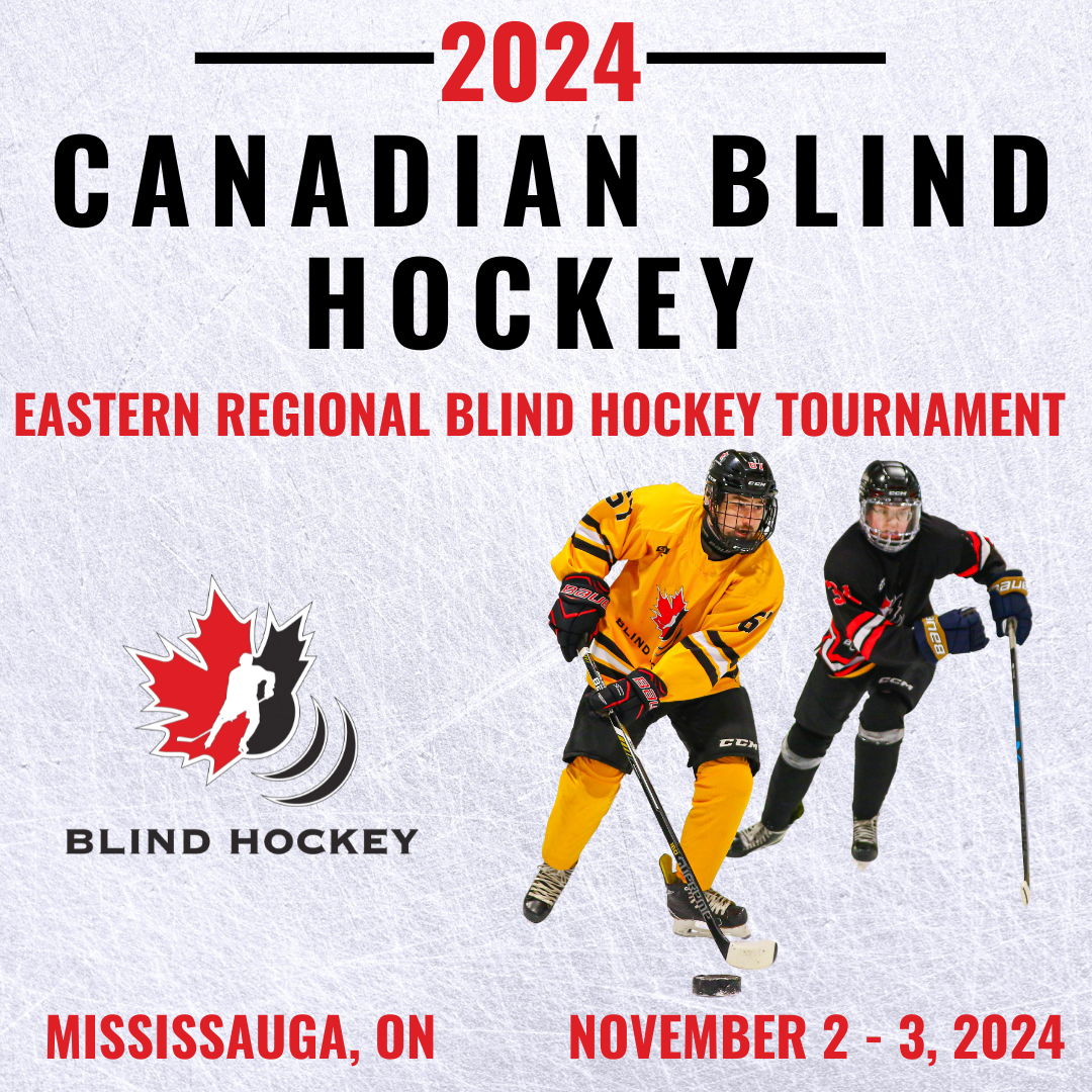 The 2024 Eastern Regional Blind Hockey Tournament in Mississauga Nov 2 ...