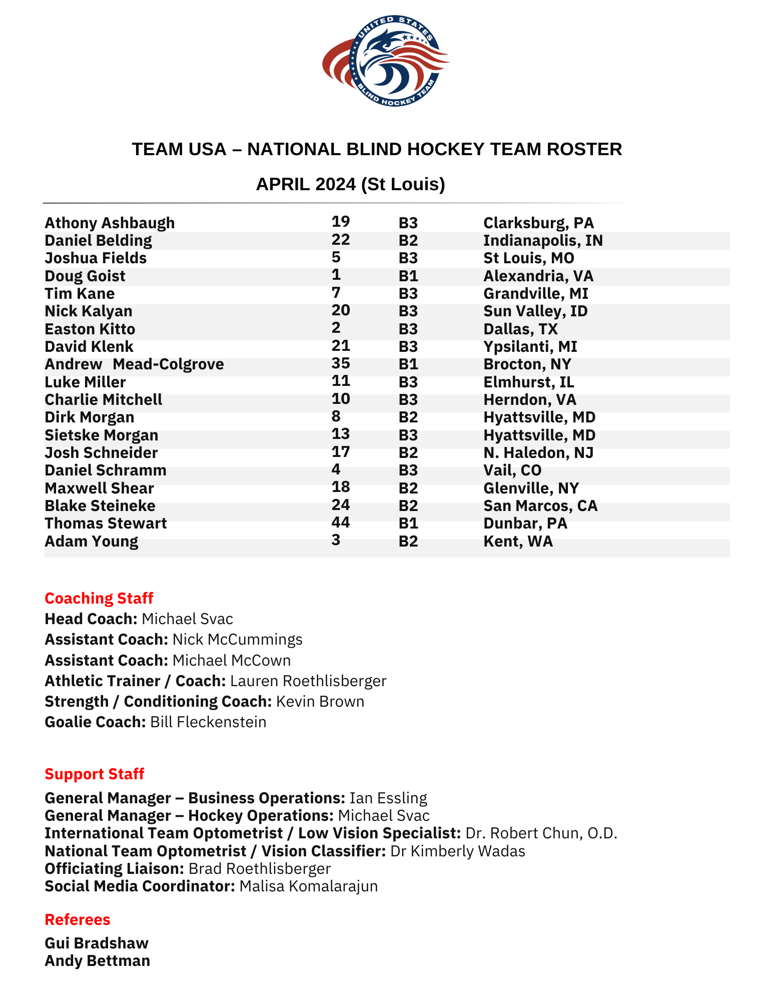 Digital Program: 2024 International Blind Ice Hockey Series – Canadian ...