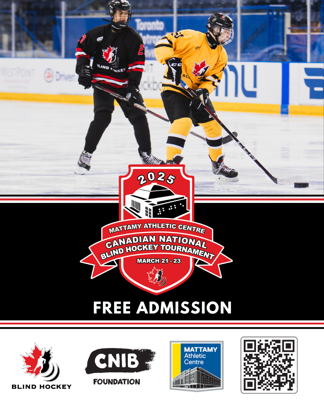 Canadian National Blind Hockey Tournament – Canadian Blind Hockey ...